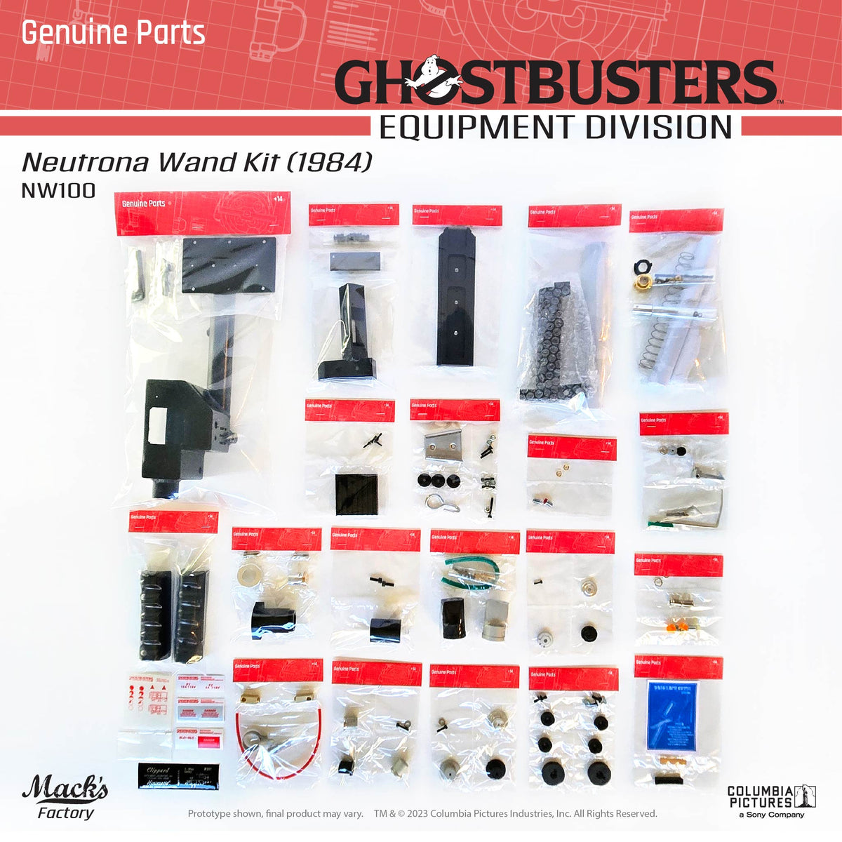 NW100 - Ghostbusters Neutrona Wand Kit (1984) – Mack's Factory