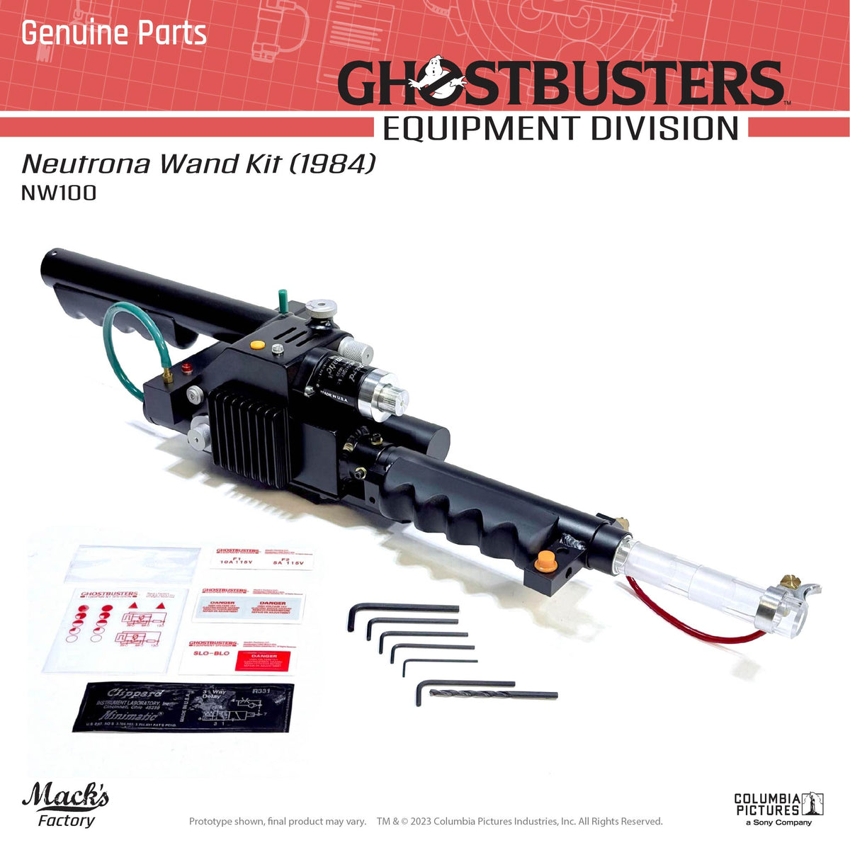NW100 - Ghostbusters Neutrona Wand Kit (1984) – Mack's Factory